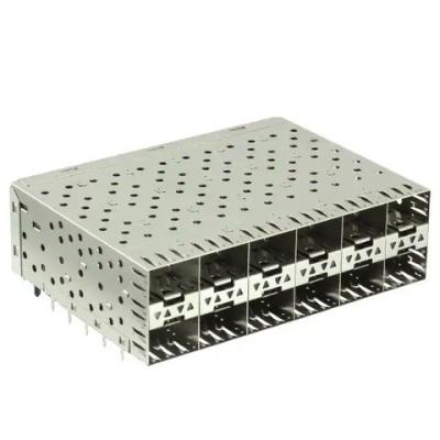 China 2198339-4 Fiber Optic Module CONN ZSFP+ RCPT CAGE 2X6 240P RA for sale
