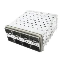 China 1658224-1 Fiber Optic Transceiver CONN SFP CAGE 2X4 PRESS-FIT R/A for sale