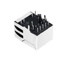 China 1000Base-T POE/POE+ RJ45 Connector For Gigabit Ethernet LPJG4926GENL for sale