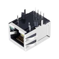 China SK02-111006NL 10/100 Base-T RJ45 Modular Jack Tab Down With G/Y Leds LPJ4025ABNL for sale