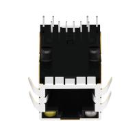 China RTA-364A1R1A , LPJ2026KONL Magnetic RJ45 Connectors 1x10/100Mbps Latch-up for sale
