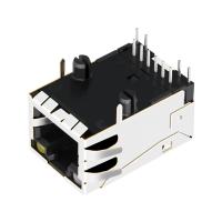 China RTA-364A1R1A , LPJ2026KONL Magnetic RJ45 Connectors 1x10/100Mbps Latch-up for sale