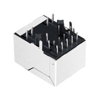 China 1x1 Port 1000Mbps POE+ RJ45 Modular Jack With Transformer LPJG0926HENL for sale