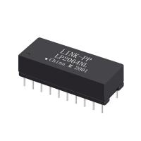 China HST-2027DAR Dual Port 10/100 BASE-T THT 24 Pin Ethernet Transformer Modules LP2064NL for sale