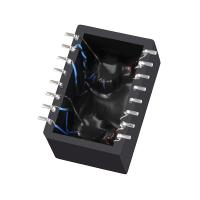 China TGR110-E555N16LF Hipot 5000 Vrms 10/100 Base-T 16 Pin Single Port SMT Magnetic Modules LP41671ANL-5 for sale