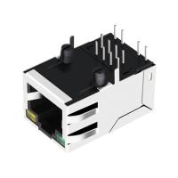 China XFATM9-CTGA1-4M 1x1 Port 100 Base-T Ethernet Rj45 Jack Module LPJ6014A175NL for sale