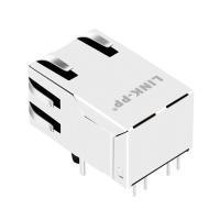 China XFATM9-CTGA1-4M 1x1 Port 100 Base-T Ethernet Rj45 Jack Module LPJ6014A175NL for sale