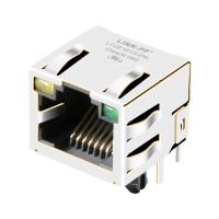 China RJHSE-5481 Side Entry Pcb RJ45 Jack LPJE101AGNL for sale