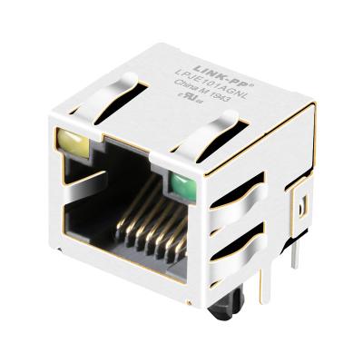 China RJHSE-5481 Side Entry Pcb RJ45 Jack LPJE101AGNL for sale