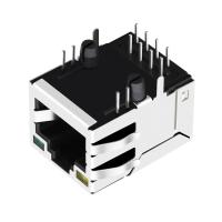 China RT7-144A8U6F 10/100 Base-T 1 Port Ethernet RJ45 Connector LPJ162336-8A42NL for sale