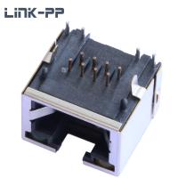 China 615008185121 Low-Profile RJ45 8P8C Shield 1Port With LED LPJE841-0BGNL for sale