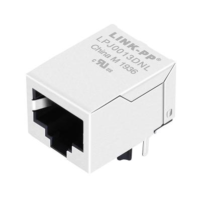 China J1A101ZCF RJ45 Female Jack 10/100M Networking No LEDs LPJ0013DNL for sale