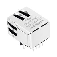 China RJ-049TC1 Rj45 10/100Base-T Ethernet Filtered Connector Module LPJ4011CNL for sale