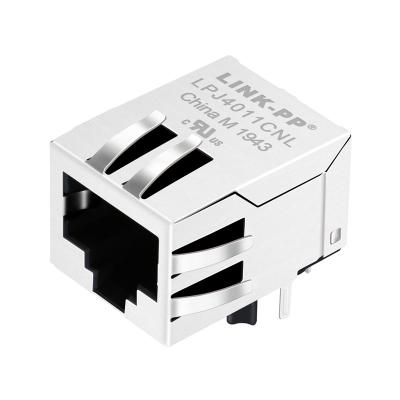 China RJ-049TC1 Rj45 10/100Base-T Ethernet Filtered Connector Module LPJ4011CNL for sale