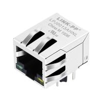 China MHBJ-9001-CFGYNLF Magnetic RJ45 Jack with 10/100 Base-T Magnetics LPJ0013AHNL for sale