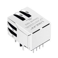 China LPJ0012GENL RJ45 Single Port Built-in Magnetic Inside 10/100Mbps Ethernet for sale