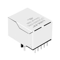 China LINK-PP LPJG0801DNL Cross KLA1S109 LF 1x 1000 Base-T Magnetics Rj45 for sale