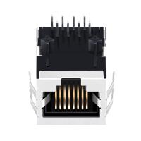 China 6605426-1 100Base-T Magnetic RJ45 Jack LPJ0012CNL Single Port Interface for sale