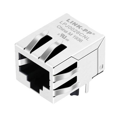 China 212A-11CA0-R | LPJ0026CNL Magnetic Connector rj45 10/100Base-T for sale