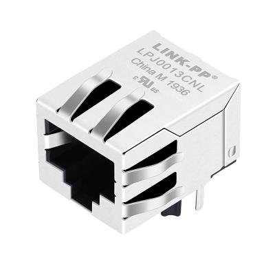 China RB1-105BAG1A , LPJ0013CNL  RJ45 1X1 Tab Down 10/100 Base-T Through Hole for sale