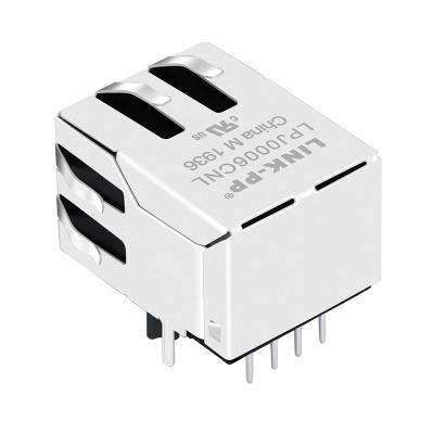 China LPJ0006CNL RJ45 Single Port, 1CT:1,Filter Connector Female Jack to Fast Ethernet for sale