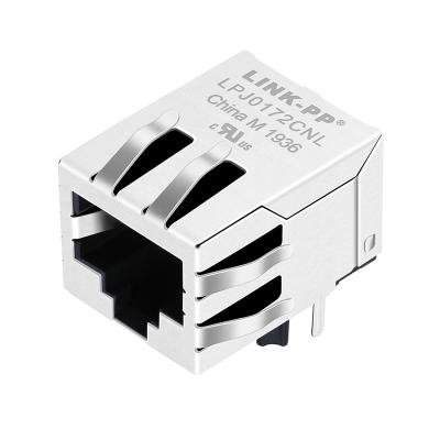 China HFJ11-1043E RJ45 Female Jack 10 / 100Base-T LPJ0172CNL KVM Switches Terminal for sale