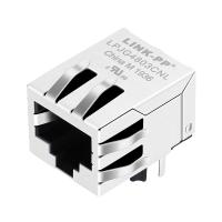 China RB1-105BAK1A Magnetic RJ45 Jack , LPJG4803CNL 10/100/1000 Gigabit Ethernet for sale
