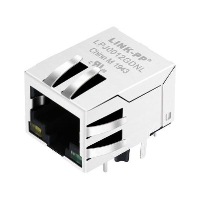 China MIC24011-0101T-LF3 Connector Rj45 With Magnetics Transformer 10/100 Base-T for sale