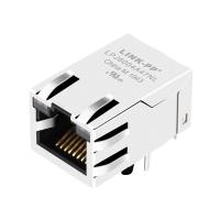 China 8 Position RJ45 Modular Jack 7499011441A / LPJ6004A47NL 8 Contact THT Shielded for sale