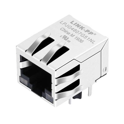 China 7499111440 Right Angle RJ45 LPJG4807G51NL WE-RJ45 LAN Gigabit for sale