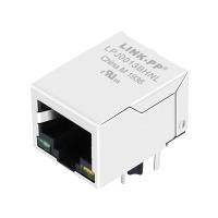 China 101110FF248M401ZA Magnetic RJ45 Jack Tap-Down 21.30mm Media Server LPJ0013BHNL for sale