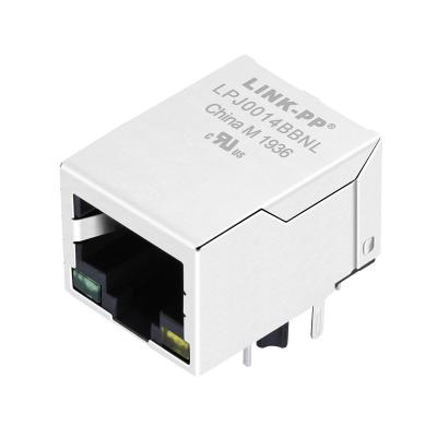 China LU1S041C-43 LF , LPJ0014BBNL RJ45 Modular Jack IEEE 802.3u 100BASE-T for sale