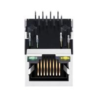 China LF1S022-34 LF RJ45 Modular Jack LPJ0022BANL 10Base Magnetic Connector for sale