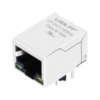 China MJF13T45L-KX06B3GY43-0808 Rj45 Modular Jack Integrated Transformer 8p8c for sale