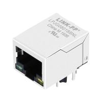 China KRU1S041X LF / LA1S109-43 LF Ethernet Modular Jack With 100 / 1000M Magnetic for sale
