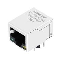 China XRJG-01K-4-H11-320 Rj45 Magnetic Jack Match ATMEGA88P-20AUR GigaBit Ethernet for sale