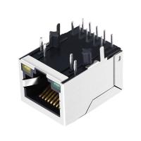 China XRJG-01K-4-H11-120 Rj45 Magnetic Jack Match ATMEGA88PV-10AUR Embedded switch for sale