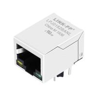 China KLU1S041CX-34 LF | LPJ0182BANL Magnetic Rj45 Jack 8P8C With LED ROHS for sale