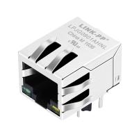 China HYE-202FNL Magnetic RJ45 Jack Match ATMEGA88PV-10MUR To Virtual Ethernet Switch for sale
