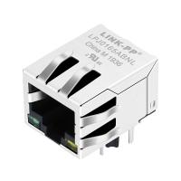 China J00-0086NL Rj45 Jack Connector 10/100Base-T LPJ0165ABNL Shielded Cat5 Connector for sale