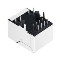 China ARJC02-111009D , Magnetic RJ45 Jack 10/100 Base-Tx Tap Down RJ45 W/LED for sale