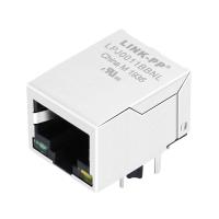 China ARJC02-111009D , Magnetic RJ45 Jack 10/100 Base-Tx Tap Down RJ45 W/LED for sale