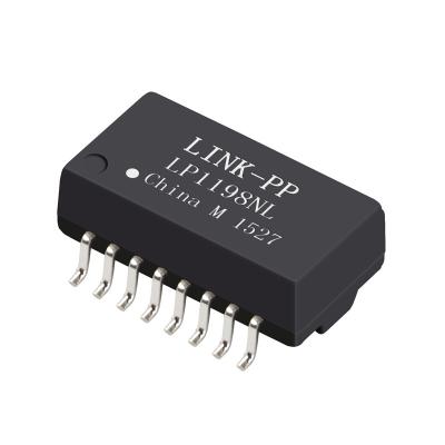 China 1500Vrms Hi-Pot TG110-E050N5LF , SMD Single Port 10/100BASE-TX Transformer for sale