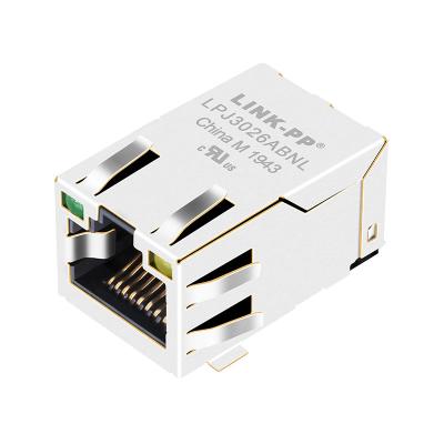 China J3026G21DNL Surface RJ45 Single Port LPJ3026ABNL Magnetics Jack for sale