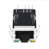 China JXD1-0007NL Keystone RJ45 Modular Jack LPJ16698A10NL 10/100BaseT Magnetic for sale