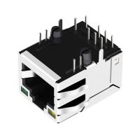 China JXD1-0007NL Keystone RJ45 Modular Jack LPJ16698A10NL 10/100BaseT Magnetic for sale