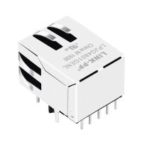 China AR11-3827I 1000Base-T Magnetic RJ45 Jack Single Port With LED for sale