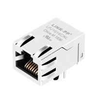 China LPJ1014CNL RJ45 Modular Jack 10/100Mbps Cross 74990110030 No LED for sale