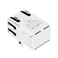 China LPJ1014CNL RJ45 Modular Jack 10/100Mbps Cross 74990110030 No LED for sale