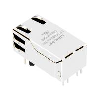 China LPJK6064AONL 1000Base-T POE RJ45 Connector Gigabit Ethernet Socket for sale